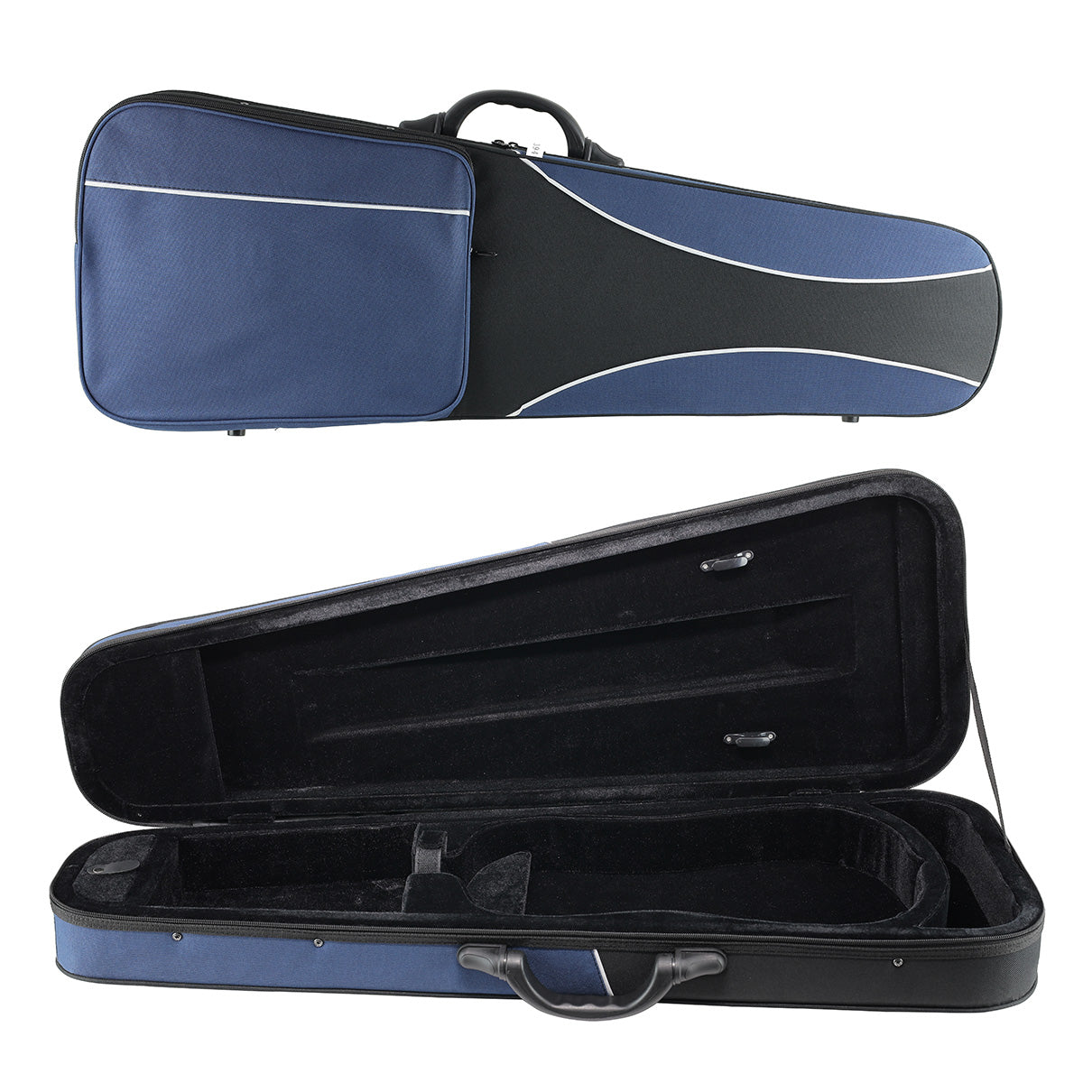 Viola Case - Kreisler 15.5” Lightweight Shaped Blue/Black — The Sydney ...